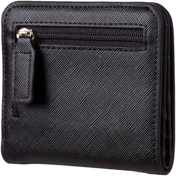 Bags | Small Compact Bifold Luxury Wallet Black1 | Poshmark